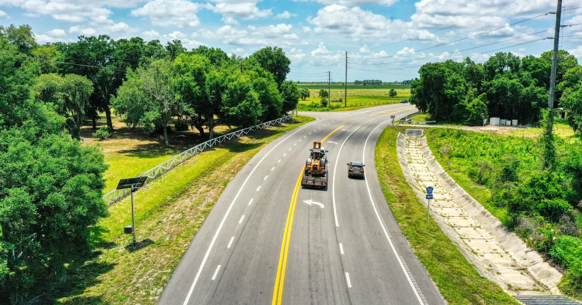 Aerial Road Linework for Pavement & Corridor Mapping | FAST